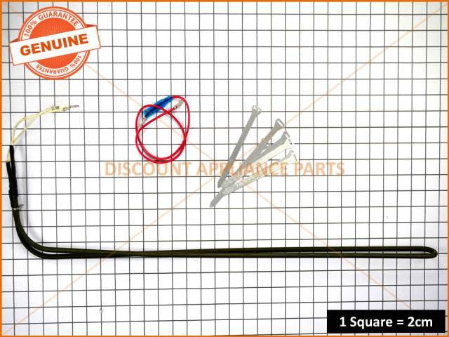 GENUINE WESTINGHOUSE REFRIGERATOR DOUBLE PASS DEFROST HEATER PART # 14 ...