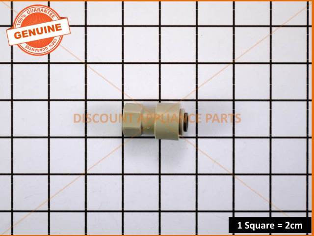 ELECTROLUX WESTINGHOUSE REFRIGERATOR VALVE FIT PUSH FIT PART # 1451057 ...