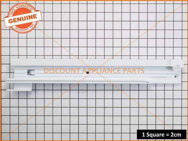 SAMSUNG REFRIGERATOR VEGETABLE TRAY LH RAIL ASSY PART # DA61-03172A ...