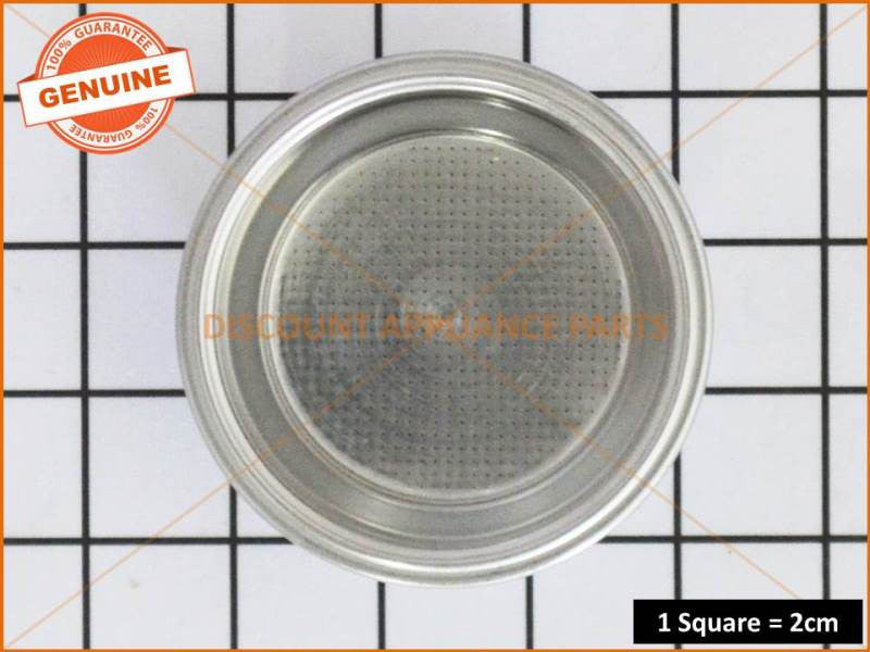 SUNBEAM COFFEE MACHINE DUAL FLOOR 2 CUP FILTER PART # EM6910102 - NO L ...