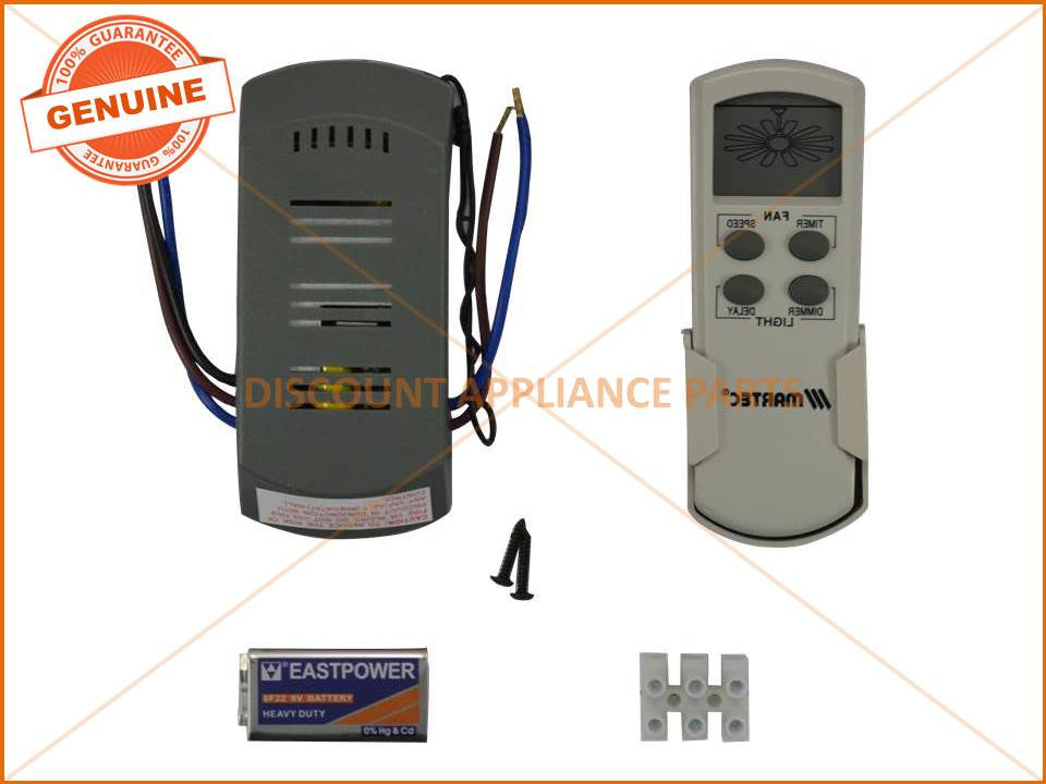 MARTEC CEILING FAN LCD REMOTE CONTROL PART # MPLCD **NLA** – Discount ...