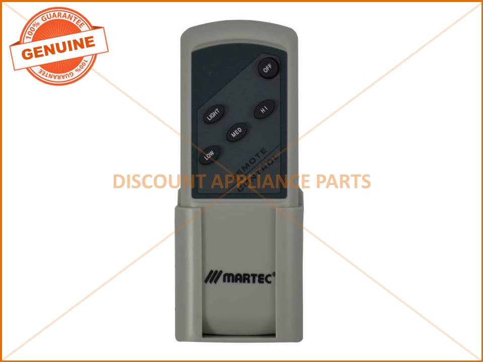 MARTEC CEILING FAN REMOTE CONTROL PART # MPREM – Discount Appliance Parts