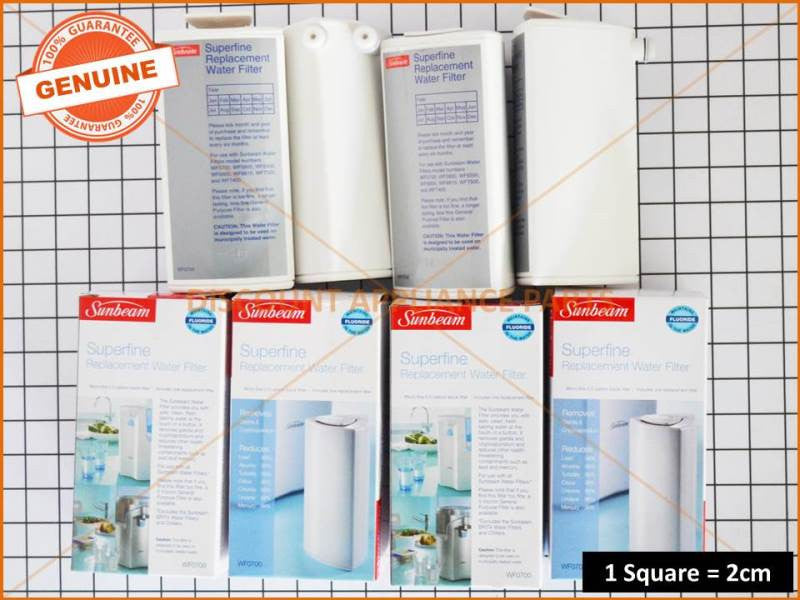 4 x SUNBEAM WATER FILTER PART # WF0700 – Discount Appliance Parts